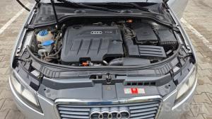 Grey Audi A3 2009 in Riga, with an engine capacity of 2.00 L and mileage of 277 thousand km for 4500 €, photo 16 on AUTOMOTO.COM.LV