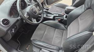 Grey Audi A3 2009 in Riga, with an engine capacity of 2.00 L and mileage of 277 thousand km for 4500 €, photo 20 on AUTOMOTO.COM.LV