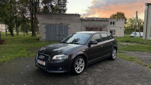 Pelēks Audi A3 2009 Alīta, ar dzinēja tilpumu 1.97 L un nobraukumu 314 tūkst. km par 4190 €, foto  vietnē AUTOMOTO.COM.LV