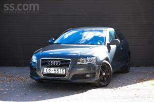 Grey Audi A3 2009 in Riga, with an engine capacity of 2.00 L and mileage of 353 thousand km for 3890 €, photo 1 on AUTOMOTO.COM.LV