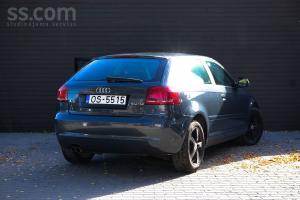 Grey Audi A3 2009 in Riga, with an engine capacity of 2.00 L and mileage of 353 thousand km for 3890 €, photo 4 on AUTOMOTO.COM.LV