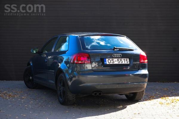 Ауди А3 2009 в Рига на AUTOMOTO.COM.LV Серый Ауди А3 2009 в Рига, объемом двигателя 2.00 л и пробегом 353 тыс. км за 3890 €, фото 5 на AUTOMOTO.COM.LV