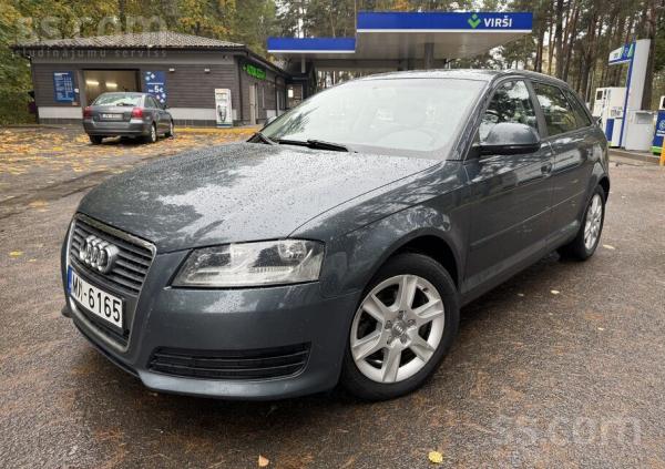 Pelēks Audi A3 2009 Rīga, ar dzinēja tilpumu 1.90 L un nobraukumu 0 tūkst. km par 3350 €, foto 1 vietnē AUTOMOTO.COM.LV