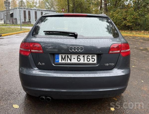 Pelēks Audi A3 2009 Rīga, ar dzinēja tilpumu 1.90 L un nobraukumu 0 tūkst. km par 3350 €, foto 7 vietnē AUTOMOTO.COM.LV