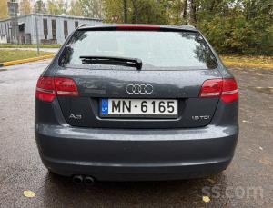 Grey Audi A3 2009 in Riga, with an engine capacity of 1.90 L and mileage of 0 thousand km for 3350 €, photo 7 on AUTOMOTO.COM.LV