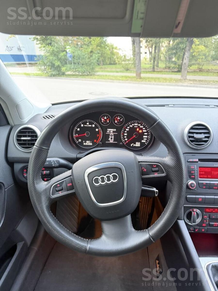 Pelēks Audi A3 2009 Daugavpils, ar dzinēja tilpumu 1.80 L un nobraukumu 240 tūkst. km par 5100 €, foto 19 vietnē AUTOMOTO.COM.LV