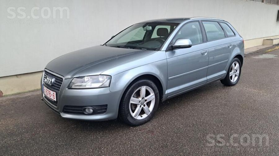 Grey Audi A3 2010 in Ogre, with an engine capacity of 1.40 L and mileage of 233 thousand km for 5750 €, photo 5 on AUTOMOTO.COM.LV