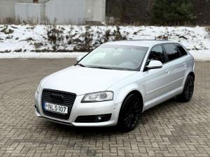 Grey Audi A3 2010 in Vilnius, with an engine capacity of 2.00 L and mileage of 290 thousand km for 4200 €, photo 2 on AUTOMOTO.COM.LV