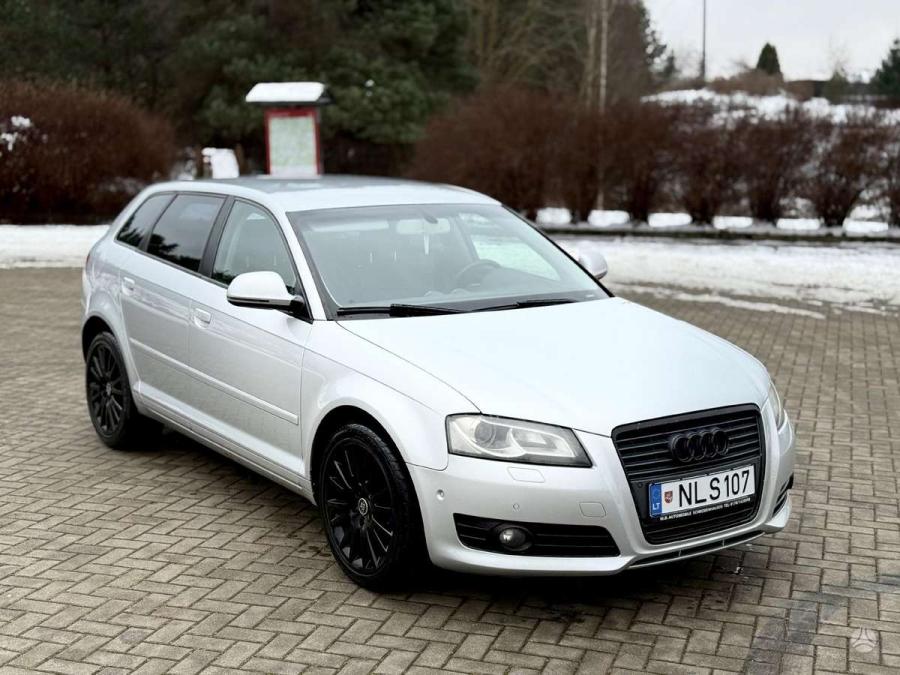 Grey Audi A3 2010 in Vilnius, with an engine capacity of 1.97 L and mileage of 290 thousand km for 4200 €, photo 2 on AUTOMOTO.COM.LV