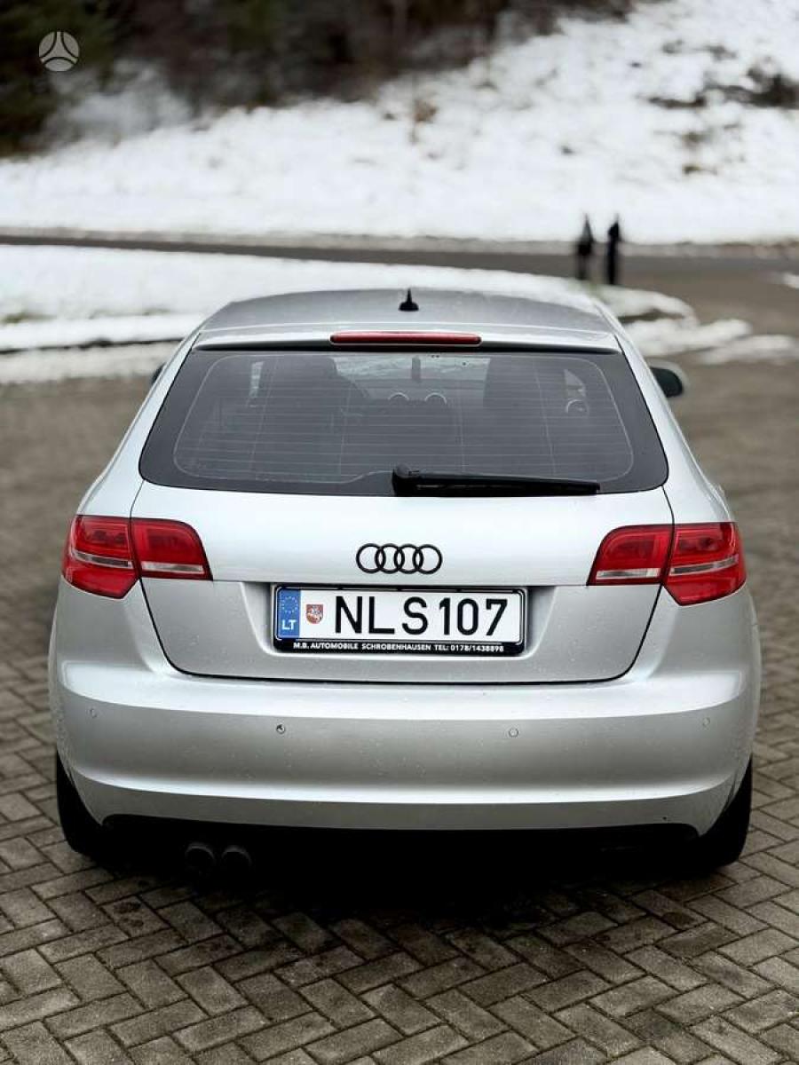 Grey Audi A3 2010 in Vilnius, with an engine capacity of 1.97 L and mileage of 290 thousand km for 4200 €, photo 5 on AUTOMOTO.COM.LV
