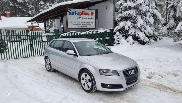 Pelēks Audi A3 2010 Viļņa, ar dzinēja tilpumu 1.40 L un nobraukumu 218 tūkst. km par 5900 €, foto 1 vietnē AUTOMOTO.COM.LV