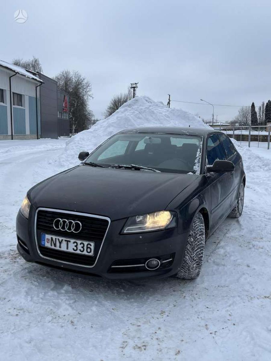Grey Audi A3 2010 in Vilnius, with an engine capacity of 1.60 L and mileage of 360 thousand km for 3400 €, photo 2 on AUTOMOTO.COM.LV
