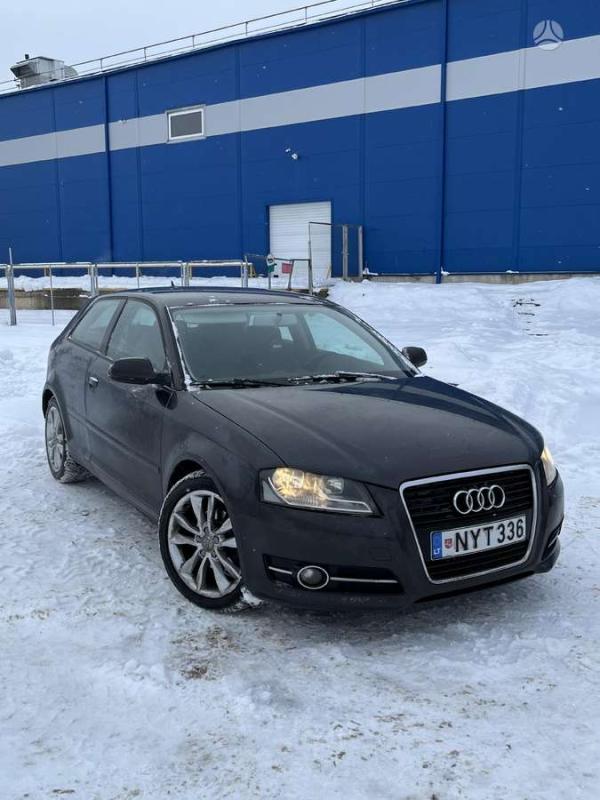 Pelēks Audi A3 2010 Viļņa, ar dzinēja tilpumu 1.60 L un nobraukumu 360 tūkst. km par 3400 €, foto 3 vietnē AUTOMOTO.COM.LV
