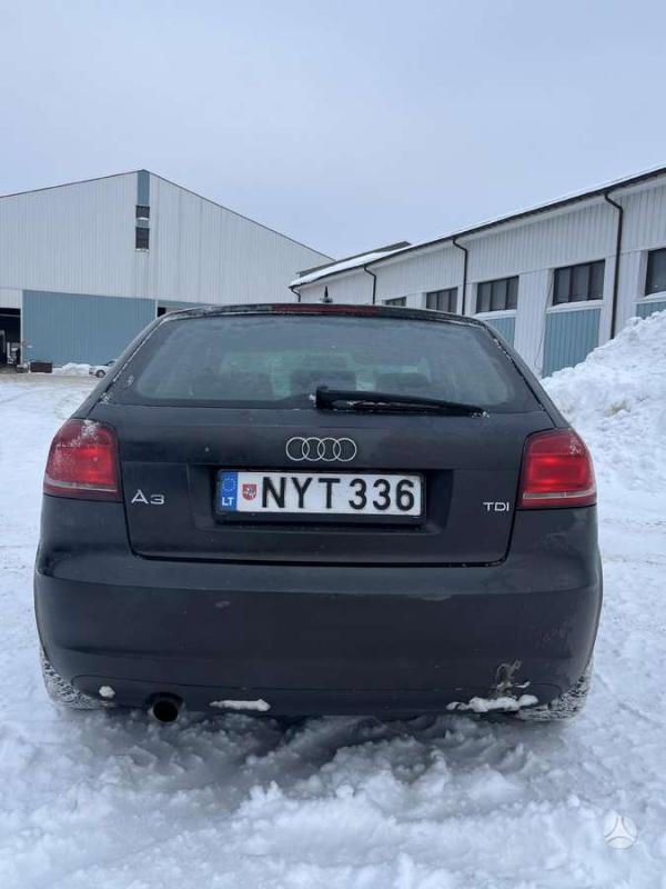 Pelēks Audi A3 2010 Viļņa, ar dzinēja tilpumu 1.60 L un nobraukumu 360 tūkst. km par 3400 €, foto 5 vietnē AUTOMOTO.COM.LV