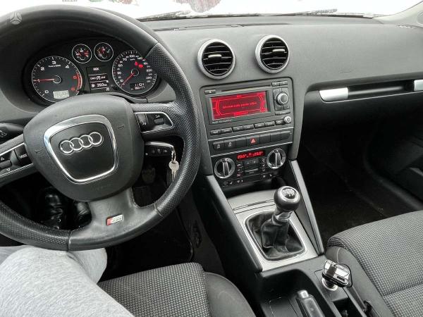 Pelēks Audi A3 2010 Viļņa, ar dzinēja tilpumu 1.60 L un nobraukumu 360 tūkst. km par 3400 €, foto 6 vietnē AUTOMOTO.COM.LV