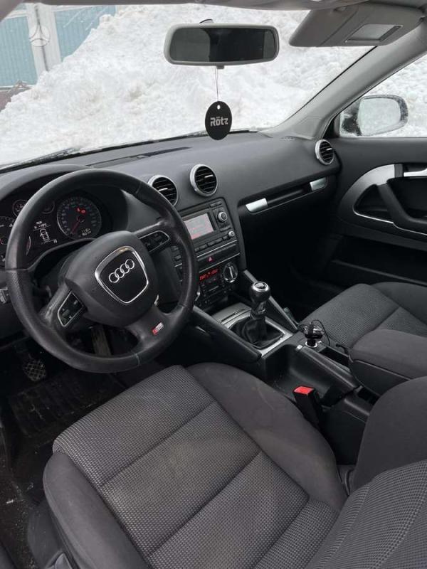 Pelēks Audi A3 2010 Viļņa, ar dzinēja tilpumu 1.60 L un nobraukumu 360 tūkst. km par 3400 €, foto 7 vietnē AUTOMOTO.COM.LV