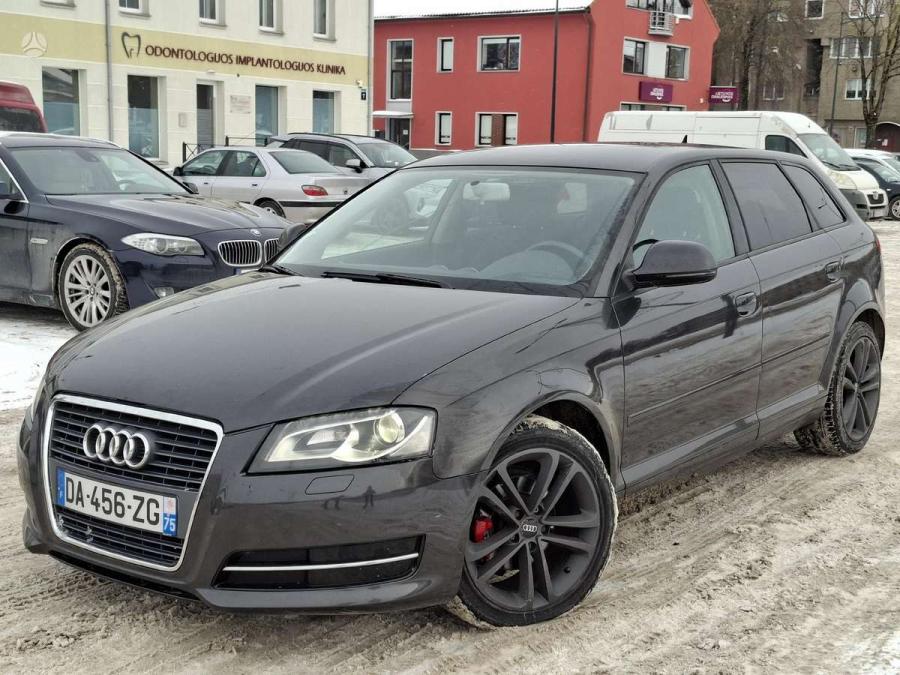 Grey Audi A3 2010 in Silute, with an engine capacity of 1.60 L and mileage of 260 thousand km for 3200 €, photo 1 on AUTOMOTO.COM.LV