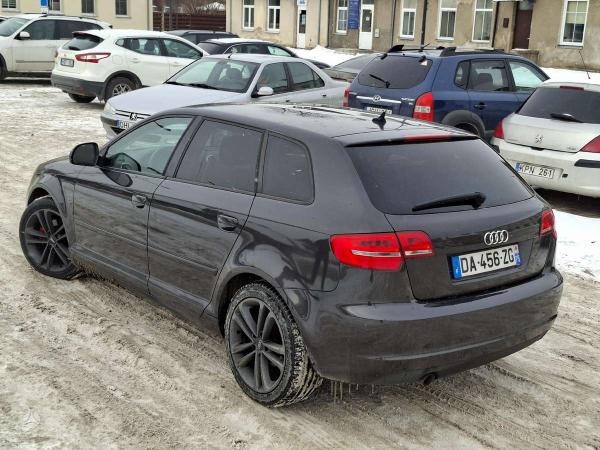 Grey Audi A3 2010 in Silute, with an engine capacity of 1.60 L and mileage of 260 thousand km for 3200 €, photo 3 on AUTOMOTO.COM.LV
