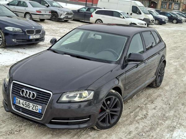 Grey Audi A3 2010 in Silute, with an engine capacity of 1.60 L and mileage of 260 thousand km for 3200 €, photo 8 on AUTOMOTO.COM.LV