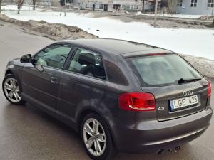 Grey Audi A3 2010 in Silute, with an engine capacity of 1.60 L and mileage of 228 thousand km for 3000 €, photo 8 on AUTOMOTO.COM.LV