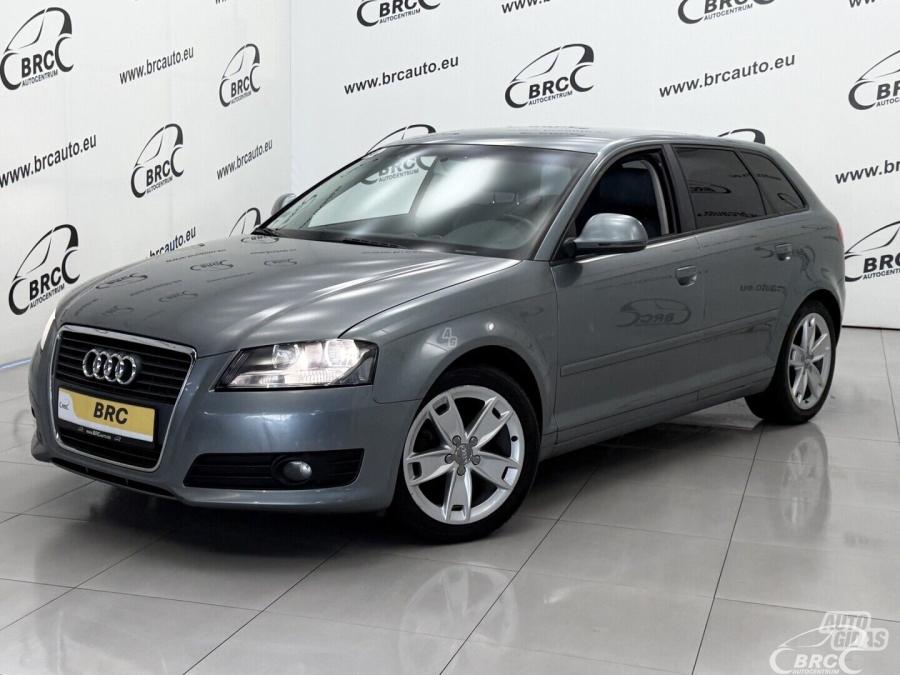 Grey Audi A3 2010 in Avizieniai, with an engine capacity of 1.40 L and mileage of 208 thousand km for 4800 €, photo 1 on AUTOMOTO.COM.LV