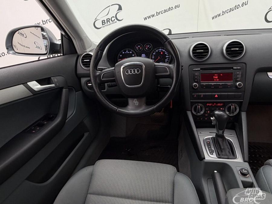 Grey Audi A3 2010 in Avizieniai, with an engine capacity of 1.40 L and mileage of 208 thousand km for 4800 €, photo 13 on AUTOMOTO.COM.LV