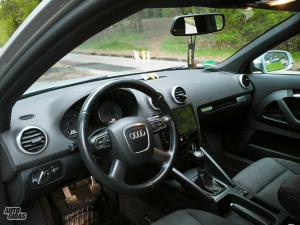 Grey Audi A3 2010 in Vilnius, with an engine capacity of 1.60 L and mileage of 338 thousand km for 4300 €, photo 11 on AUTOMOTO.COM.LV