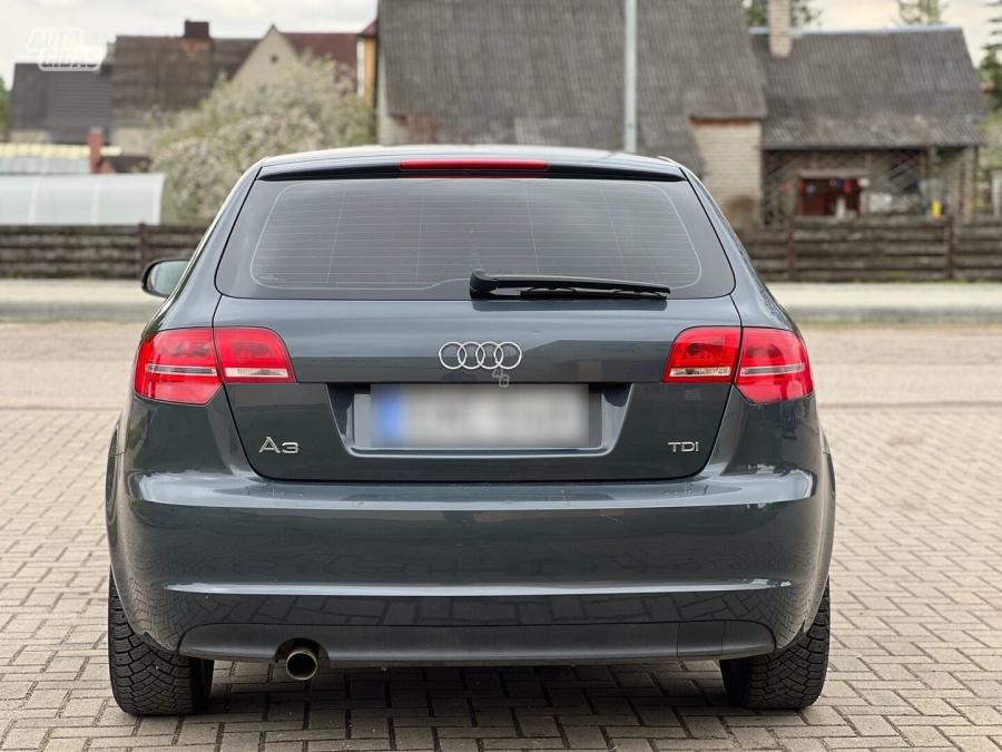 Grey Audi A3 2010 in Kaisiadorys, with an engine capacity of 1.60 L and mileage of 274 thousand km for 4850 €, photo 10 on AUTOMOTO.COM.LV