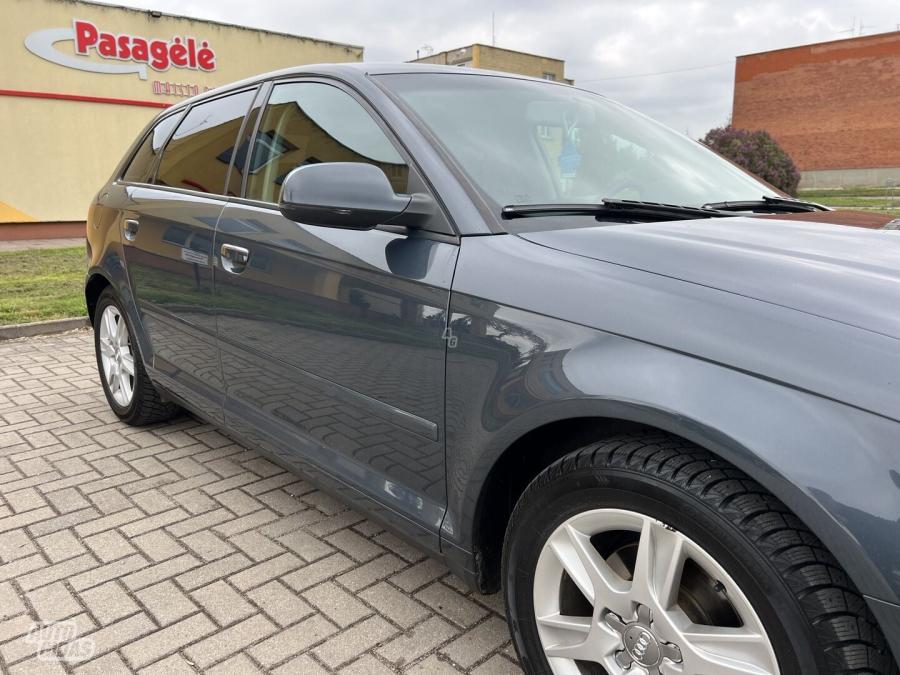Grey Audi A3 2010 in Kaisiadorys, with an engine capacity of 1.60 L and mileage of 274 thousand km for 4850 €, photo 13 on AUTOMOTO.COM.LV