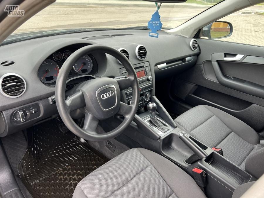 Grey Audi A3 2010 in Kaisiadorys, with an engine capacity of 1.60 L and mileage of 274 thousand km for 4850 €, photo 21 on AUTOMOTO.COM.LV