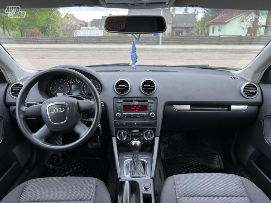 Grey Audi A3 2010 in Kaisiadorys, with an engine capacity of 1.60 L and mileage of 274 thousand km for 4850 €, photo 27 on AUTOMOTO.COM.LV