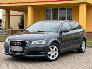 Grey Audi A3 2010 in Kaisiadorys, with an engine capacity of 1.60 L and mileage of 274 thousand km for 4700 €, photo  on AUTOMOTO.COM.LV