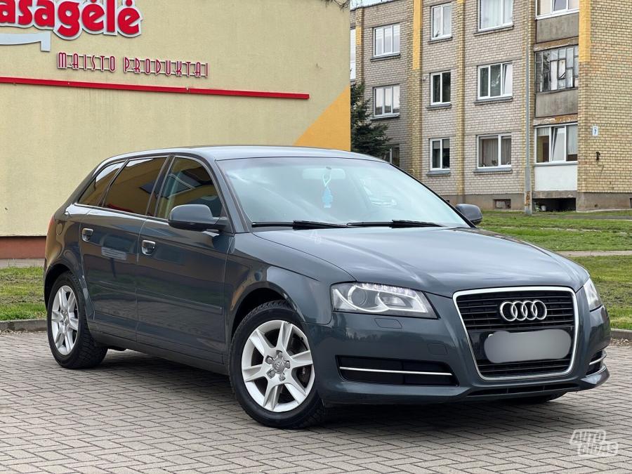 Grey Audi A3 2010 in Kaisiadorys, with an engine capacity of 1.60 L and mileage of 274 thousand km for 4700 €, photo 4 on AUTOMOTO.COM.LV