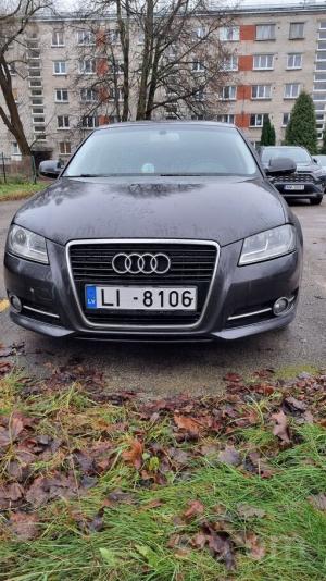 Grey Audi A3 2010 in Riga, with an engine capacity of 1.60 L and mileage of 210 thousand km for 4900 €, photo  on AUTOMOTO.COM.LV