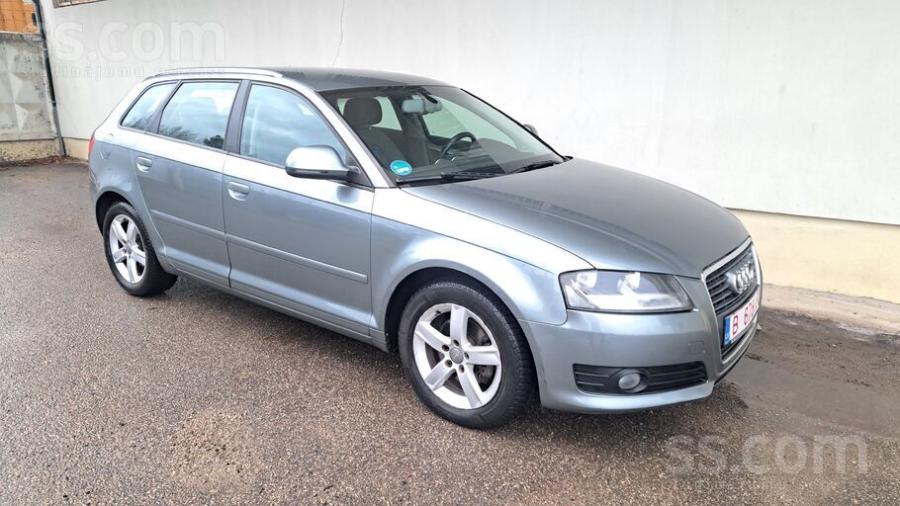 Pelēks Audi A3 2010 Ogre, ar dzinēja tilpumu 1.40 L un nobraukumu 233 tūkst. km par 5490 €, foto 1 vietnē AUTOMOTO.COM.LV