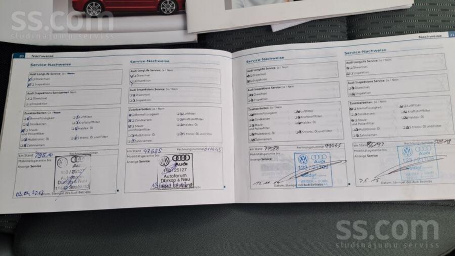 Pelēks Audi A3 2010 Ogre, ar dzinēja tilpumu 1.40 L un nobraukumu 233 tūkst. km par 5490 €, foto 29 vietnē AUTOMOTO.COM.LV