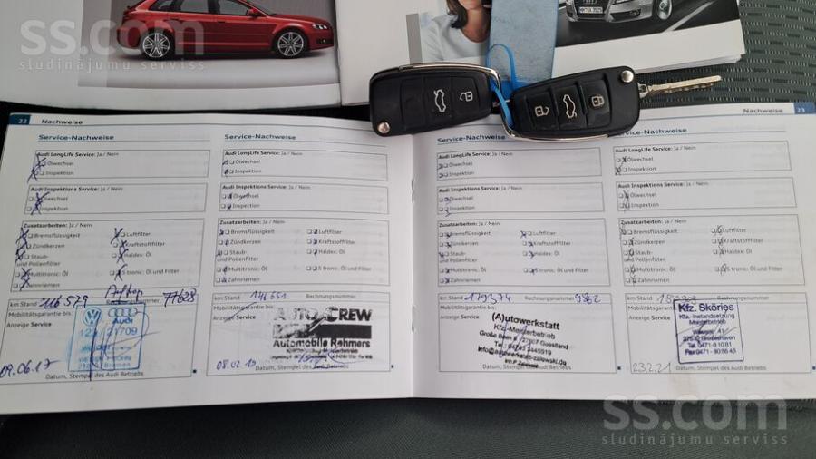 Pelēks Audi A3 2010 Ogre, ar dzinēja tilpumu 1.40 L un nobraukumu 233 tūkst. km par 5490 €, foto 30 vietnē AUTOMOTO.COM.LV