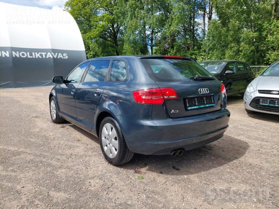 Pelēks Audi A3 2010 Cēsis, ar dzinēja tilpumu 1.40 L un nobraukumu 192 tūkst. km par 5950 €, foto 5 vietnē AUTOMOTO.COM.LV