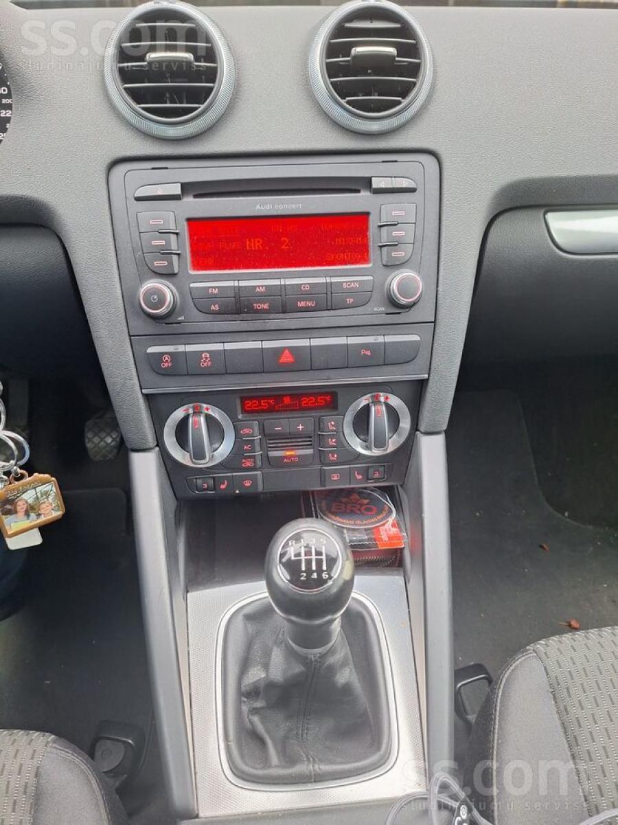 Pelēks Audi A3 2010 Rīga, ar dzinēja tilpumu 2.00 L un nobraukumu 227 tūkst. km par 4200 €, foto 10 vietnē AUTOMOTO.COM.LV