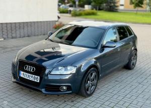 Pelēks Audi A3 2010 Viļņa, ar dzinēja tilpumu 2.00 L un nobraukumu 290 tūkst. km par 2900 €, foto  vietnē AUTOMOTO.COM.LV