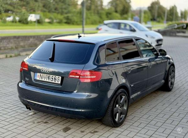 Grey Audi A3 2010 in Vilnius, with an engine capacity of 2.00 L and mileage of 290 thousand km for 2900 €, photo 3 on AUTOMOTO.COM.LV