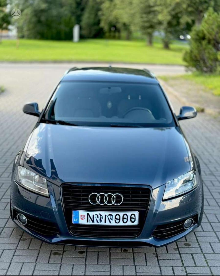 Grey Audi A3 2010 in Vilnius, with an engine capacity of 2.00 L and mileage of 290 thousand km for 2900 €, photo 5 on AUTOMOTO.COM.LV