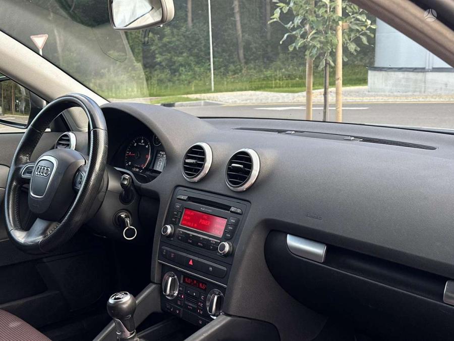 Pelēks Audi A3 2010 Utena, ar dzinēja tilpumu 1.60 L un nobraukumu 392 tūkst. km par 3999 €, foto 11 vietnē AUTOMOTO.COM.LV