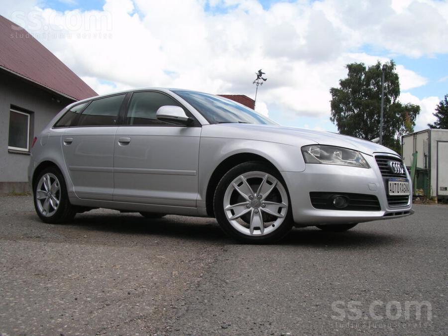 Grey Audi A3 2010 in Riga, with an engine capacity of 2.00 L and mileage of 0 thousand km for 6750 €, photo 1 on AUTOMOTO.COM.LV