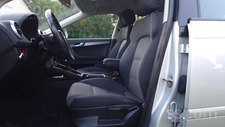 Grey Audi A3 2010 in Riga, with an engine capacity of 2.00 L and mileage of 0 thousand km for 6750 €, photo 32 on AUTOMOTO.COM.LV