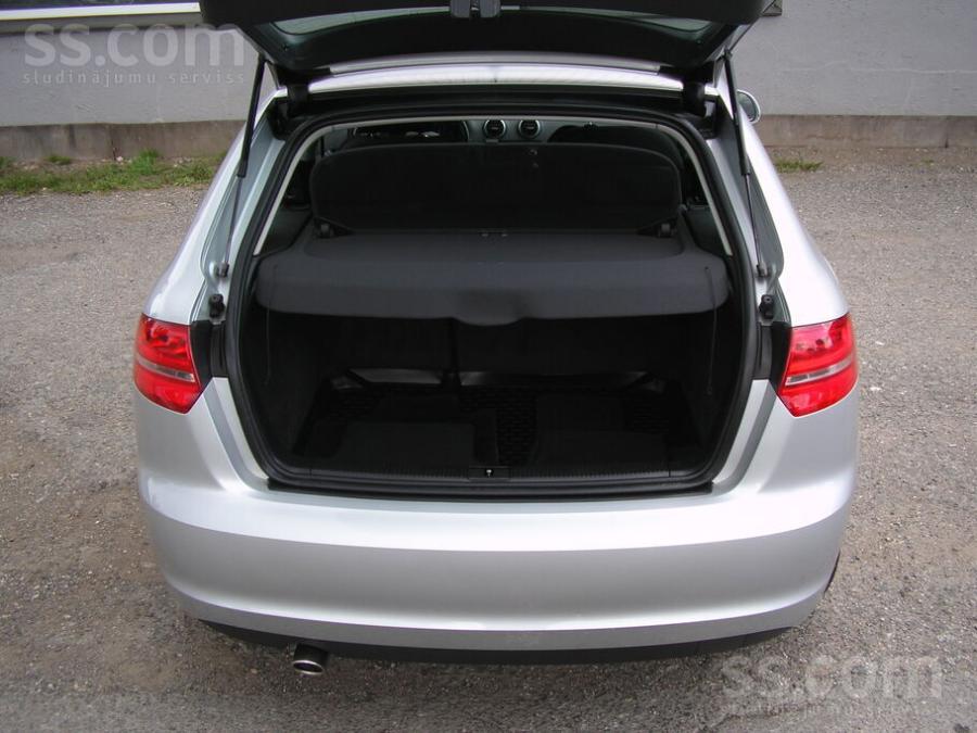 Grey Audi A3 2010 in Riga, with an engine capacity of 2.00 L and mileage of 0 thousand km for 6750 €, photo 38 on AUTOMOTO.COM.LV