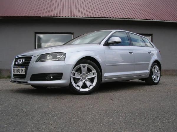 Pelēks Audi A3 2010 Sigulda, ar dzinēja tilpumu 2.00 L un nobraukumu 205 tūkst. km par 6750 €, foto 1 vietnē AUTOMOTO.COM.LV