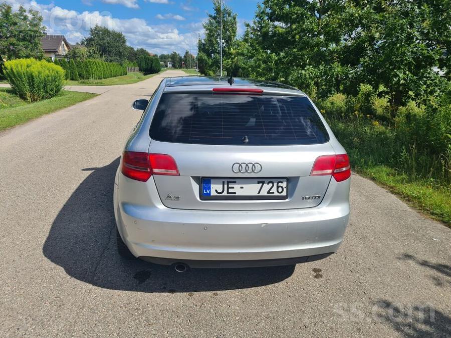 Grey Audi A3 2010 in Riga, with an engine capacity of 2.00 L and mileage of 219 thousand km for 3600 €, photo 11 on AUTOMOTO.COM.LV