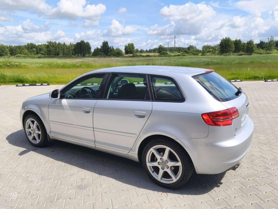 Pelēks Audi A3 2010 Šauļi, ar dzinēja tilpumu 1.40 L un nobraukumu 211 tūkst. km par 3000 €, foto 8 vietnē AUTOMOTO.COM.LV