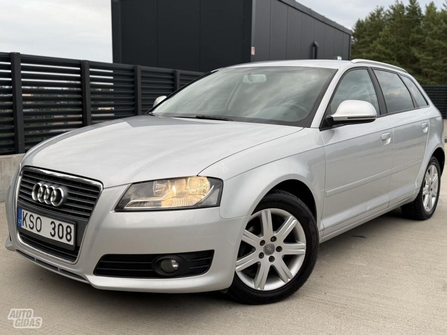 Pelēks Audi A3 2010 Viļņa, ar dzinēja tilpumu 1.60 L un nobraukumu 325 tūkst. km par 3199 €, foto 1 vietnē AUTOMOTO.COM.LV